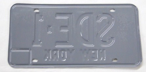 Tag restoration, antique license plates, license plate restoration ...